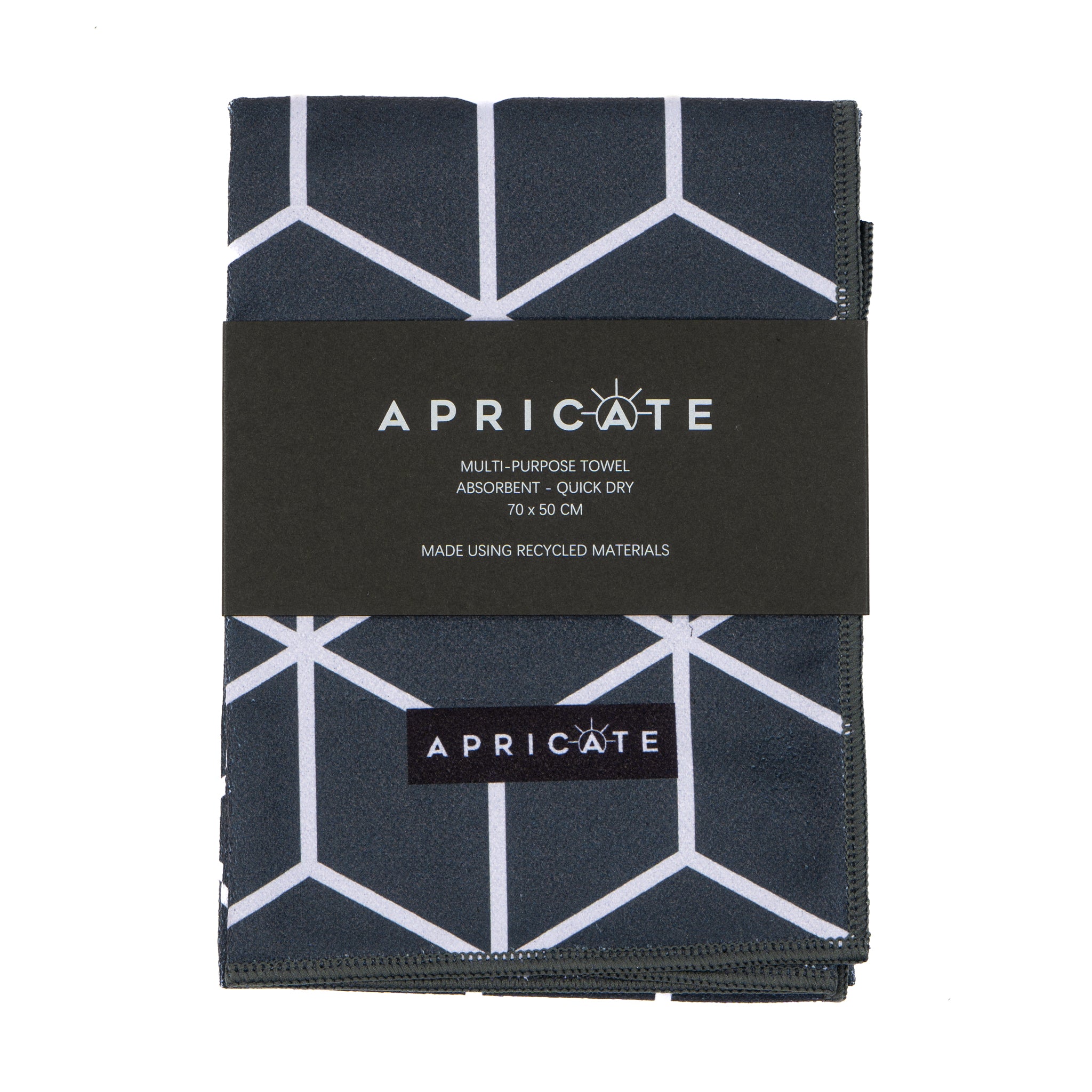 MULTI – Hand Towel | Quick Dry | Onyx Grey – Apricate